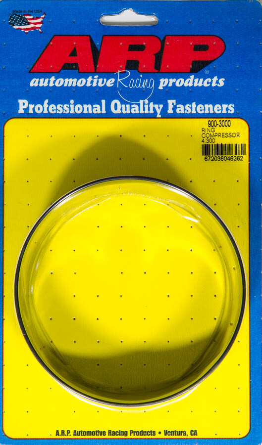 Auto Racing Products 4.300 Tapered Ring Compressor | eBay