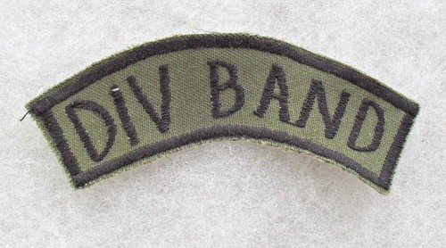 70/80'S "DIV BAND" SUBDUED ASIAN EMBROIDERED TAB CUT EDGE | eBay