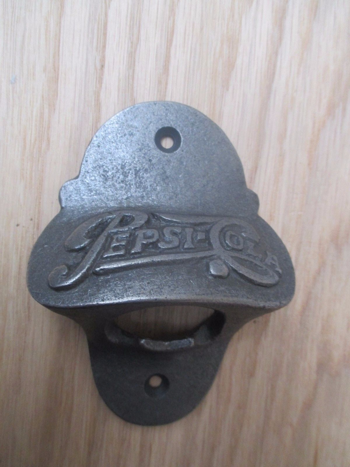 Cast iron Vintage rustic old retro Collectable Wall mounted Beer Bottle ...