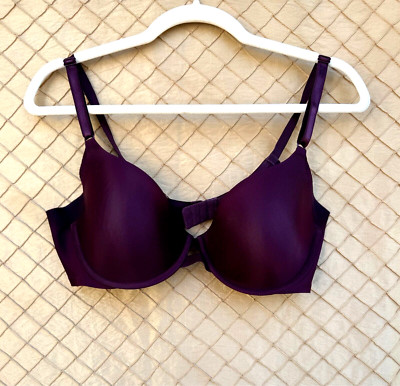 Warner’s Size 38B Women’s Burgundy Lightly Lined Underwire Adjustable ...