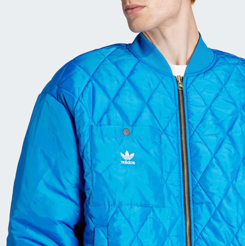 Adidas Originals ADILENIUM OVERSIZED REVERSIBLE BOMBER JACKET IW3641 | eBay
