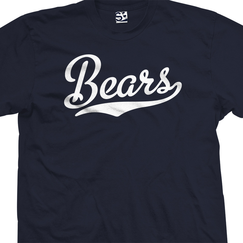 Bears Script Tail Shirt | High School Sports Football Team | Unisex | eBay