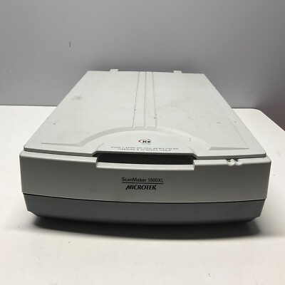 Microtek Scanmaker 1000XL Flatbed Scanner A3 6400 DPI | eBay
