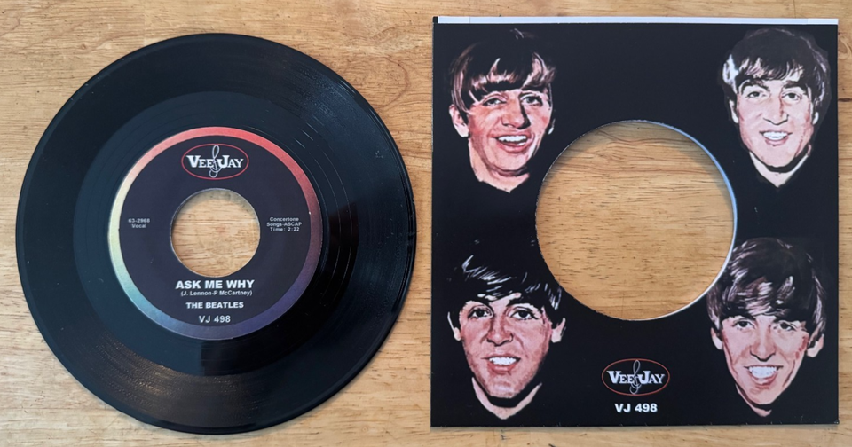SLEEVE SP THE BEATLESVEE-JAY VJ 498 PLEASE PLEASE ME | eBay