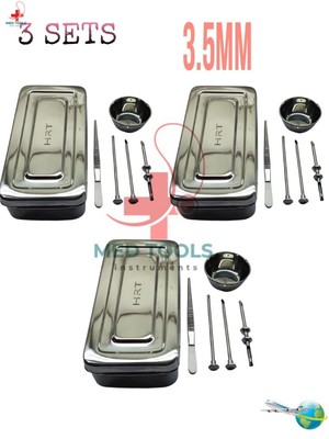 HRT Trocar 3.5mm 3 Hormone Replacement Pellet Insertion Trocars kits 3 ...