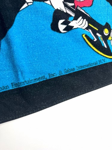 Vintage 1993 Mighty Morphin Power Rangers Beach Pool Shower Towel 26x56 ...