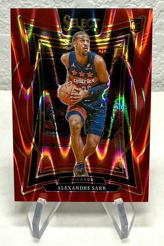 2024-25 Panini Select Alexandre Sarr #73 Concourse Red Tectonic Prizm ...