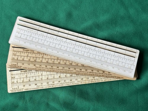 HO NMRA Weight Ruler 1mm with Flangeways | eBay