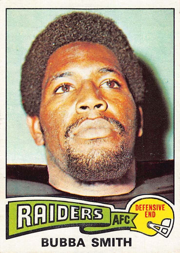 1975 Topps Football Bubba Smith #33 NM or Better OAKLAND RAIDERS | eBay