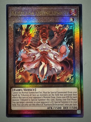 YUGIOH KURIKARA DIVINCARNATE ASIA ENGLISH EDITION ES01-AE015 ULTIMATE ...
