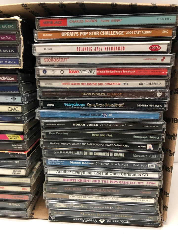 41 Used CDs Complete W/cases Bulk Music Old Rock CDs CD Lot Wholesale ...