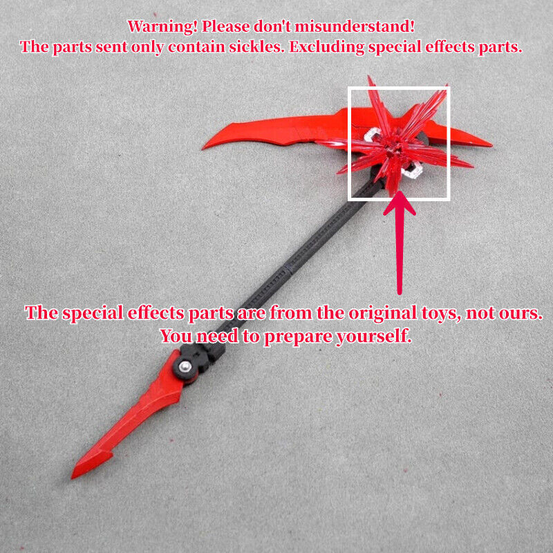 For Shattered Glass Rodimus Weapon Upgrade Kit Sickle Accessories TIM ...