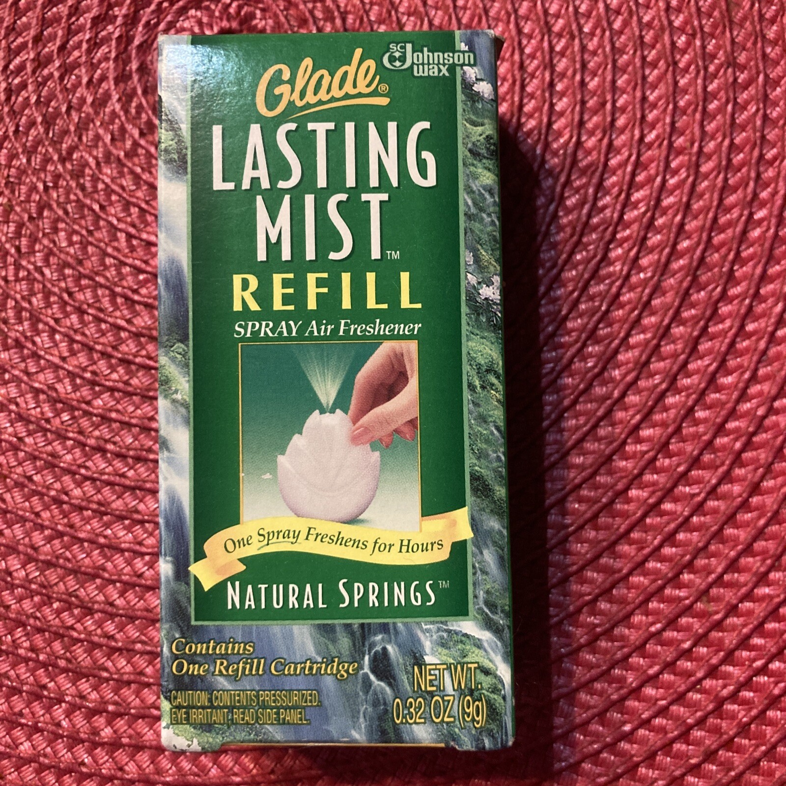 Glade Lasting Mist Refill in Natural Springs 1 Cartridge Discontinued 0 ...