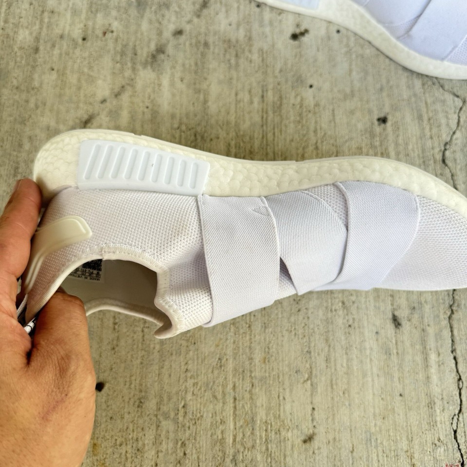 Adidas Originals NMD_R1 Strap Shoes Women size 9 sportswear White Open ...