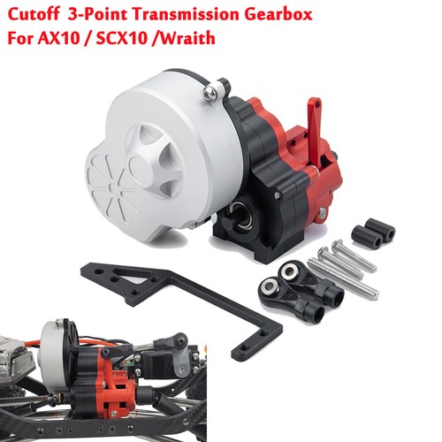 Cutoff Gearbox Transmission Case For 1:10 RC Crawler Car Axial AX10 ...