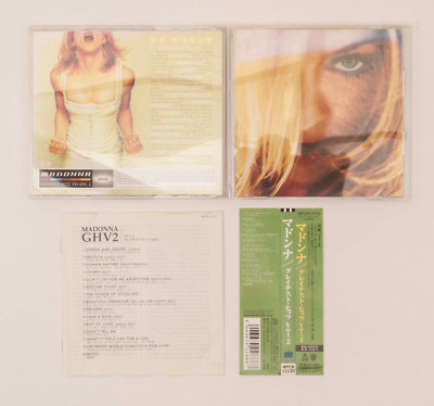 Madonna ‎GHV2 Greatest Hits Volume 2 WPCR 11130 2001 Obi Japan Human ...