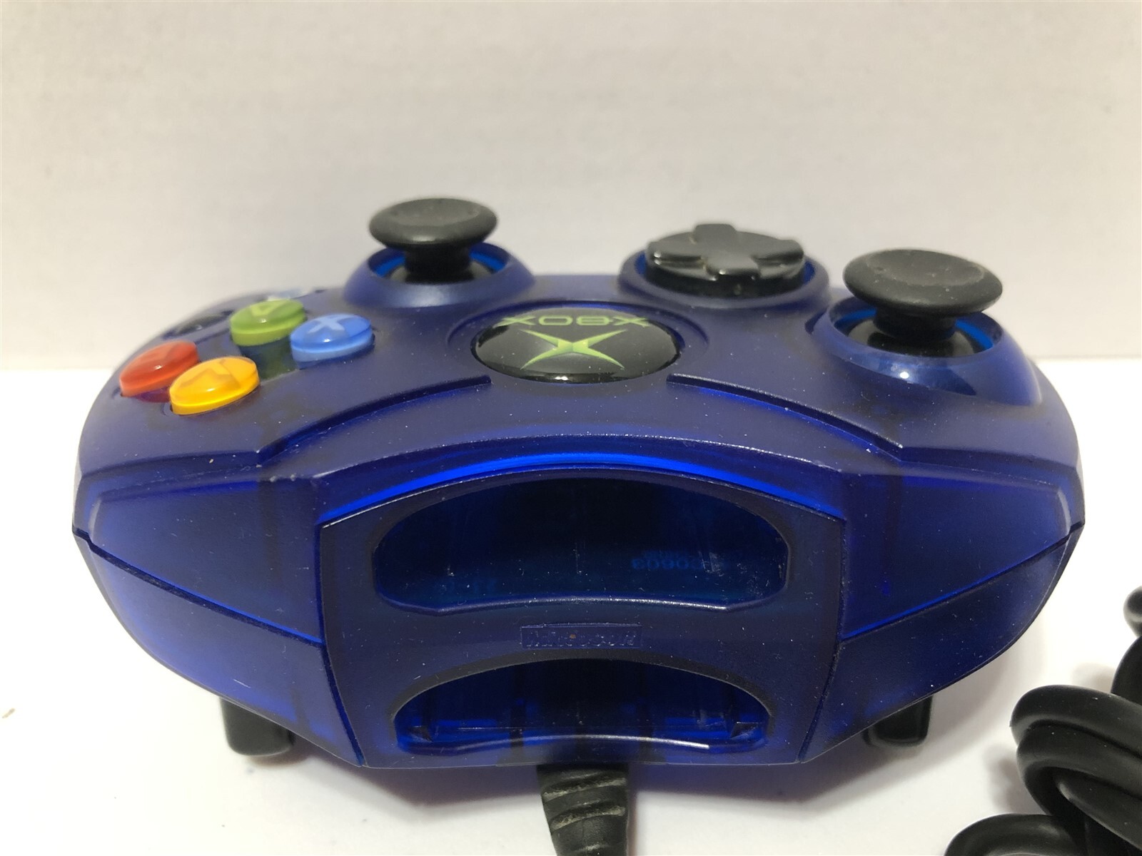 Original Microsoft Xbox Controller S Wired (Blue) Official - VG ...
