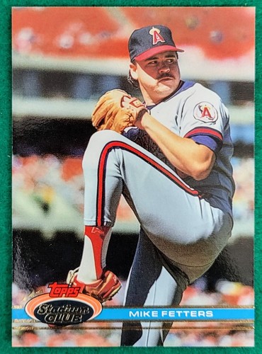 Mike Fetters - 1991 Topps Stadium Club #228 - California Angels ...