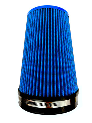 6" inlet air filter cone Air Intake - blue filter/blue top, US 6 inch ...