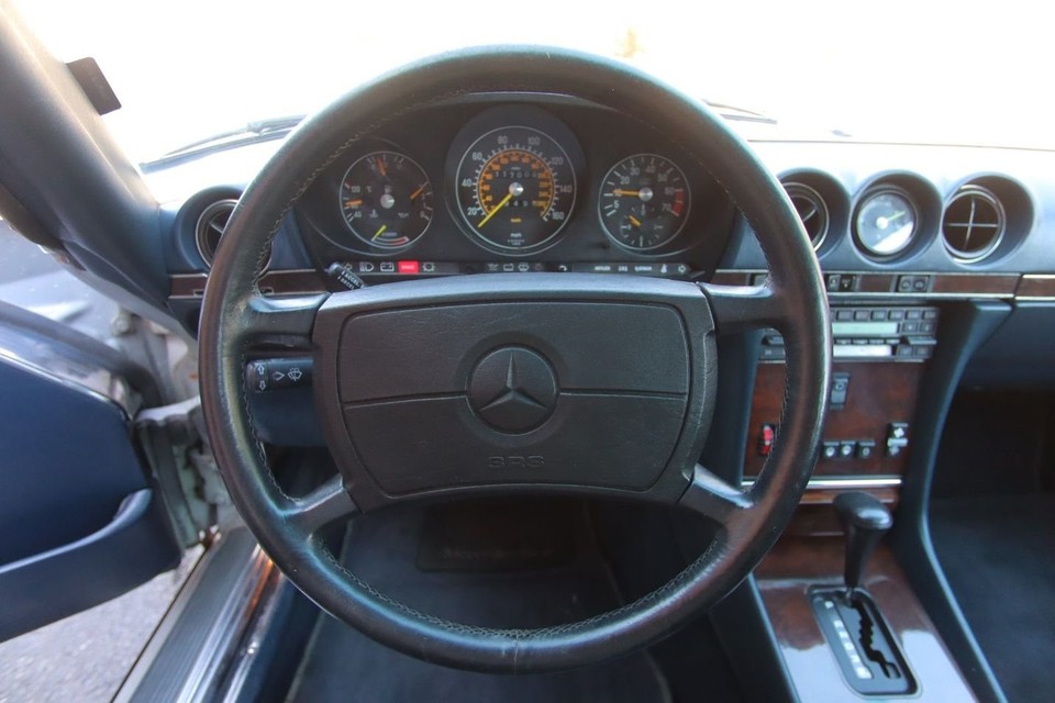 1986 Mercedes-Benz 560 SL R107 Body Style, Hard/Soft Tops, Gray/Blue ...