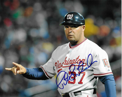 PAT LISTACH Autographed Signed 8 x 10 Baseball Photo Washington ...