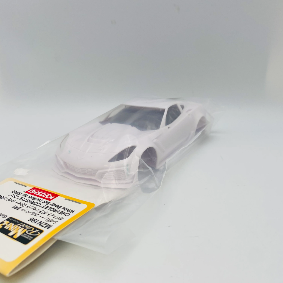Kyosho Mini-z White Body Set Chevrolet Corvette ZR1 MZN196 | eBay