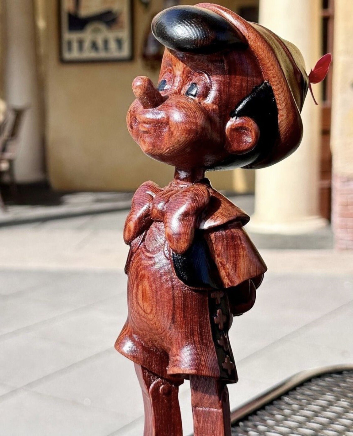 Disney Pinocchio Wood Carving | eBay