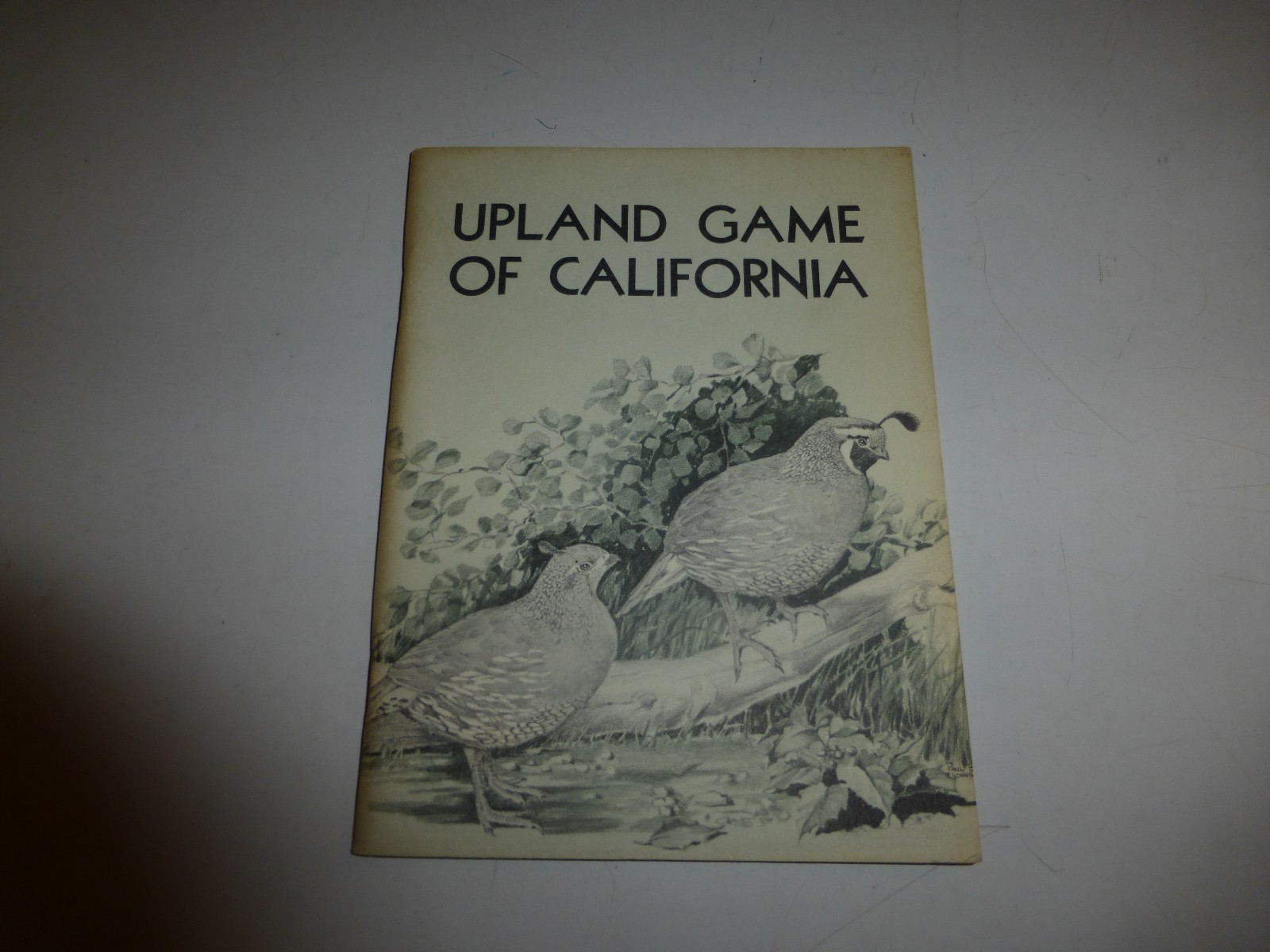 Upland Game of California by Robert Mallette (Paperback) 1980 3rd ...