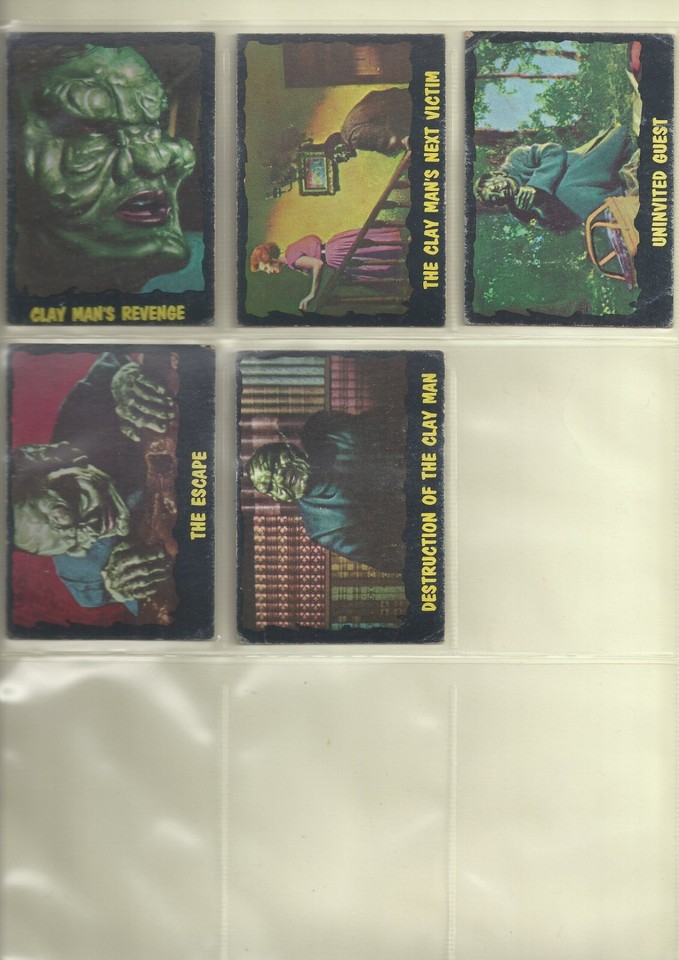 1964 Outer Limits O-Pee-Chee (Topps) COMPLETE (50/50) Trading Card Set ...