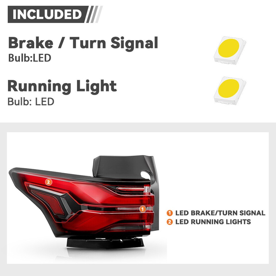 For 2022-2023 Chevy Traverse 2024 Traverse Limited LED Tail Light Left ...