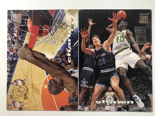 1993-94 Topps Stadium Club Rim Rockers Shawn Kemp Charles Barkley | eBay