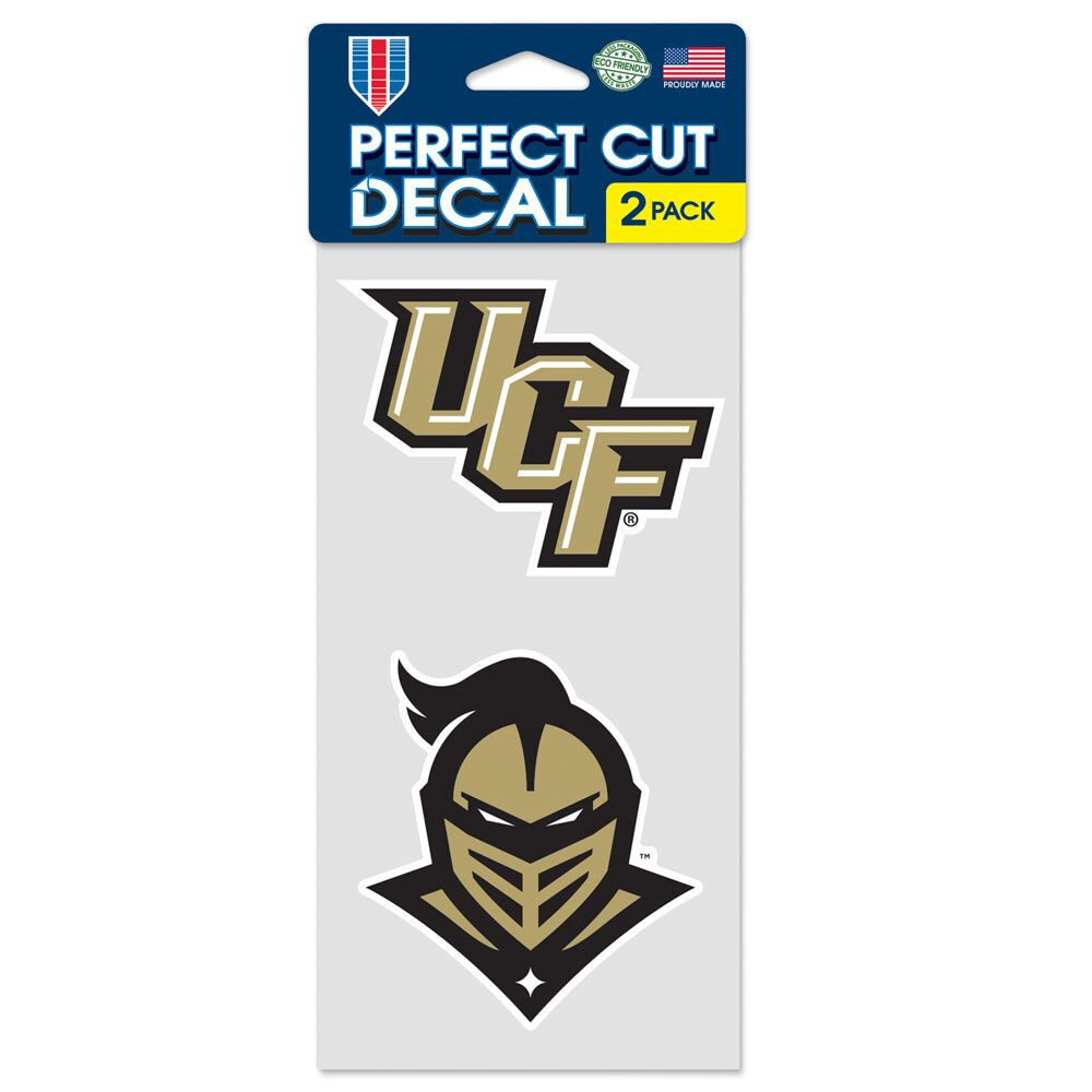 UCF Knights Decals Pack of 2 Die Cut Car Stickers Truck Decal Auto USA ...