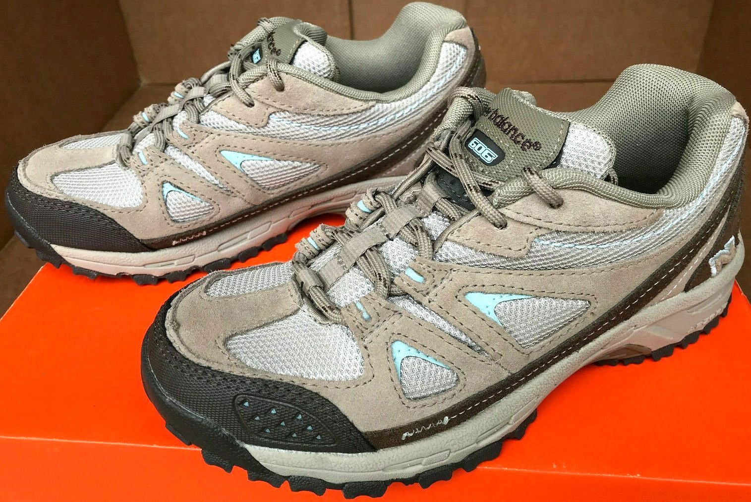 New Balance 606 WW606BR Country Brown Suede Trail Hik… - Gem