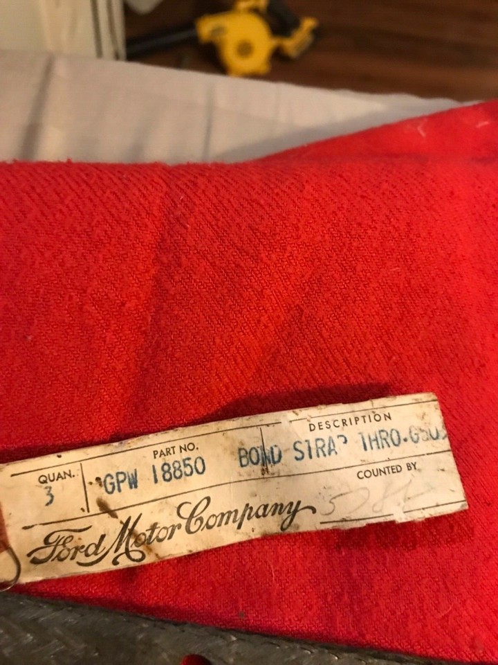 NOS Ford GPW 18850 Willys MB WW2 G503 Jeep Bond Ground Strap Radio ...