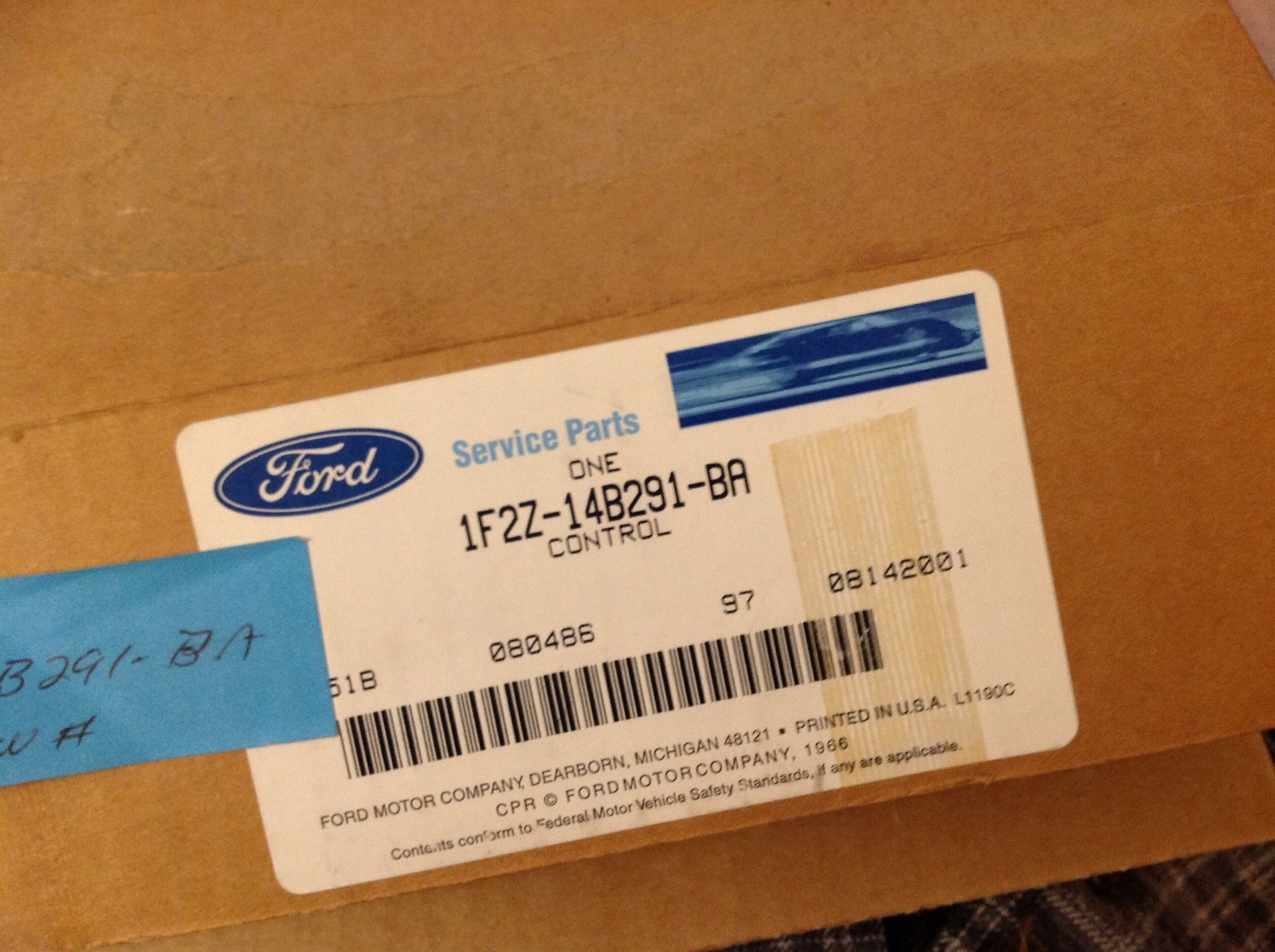 NEW OEM FORD WINDSTAR SLIDING SIDE DOOR CONTROL MODULE 1999 2000 2001 ...