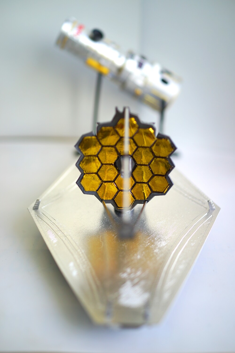1/100 Scale ESA James Webb Space Telescope JWST Painted Model 3D Print ...