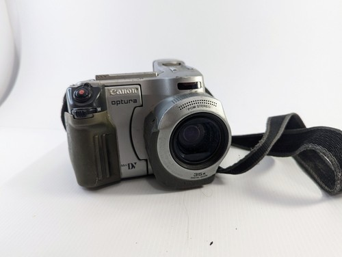 Canon Optura Mini DV Handheld CCD Digital Video Camcorder Silver Black ...