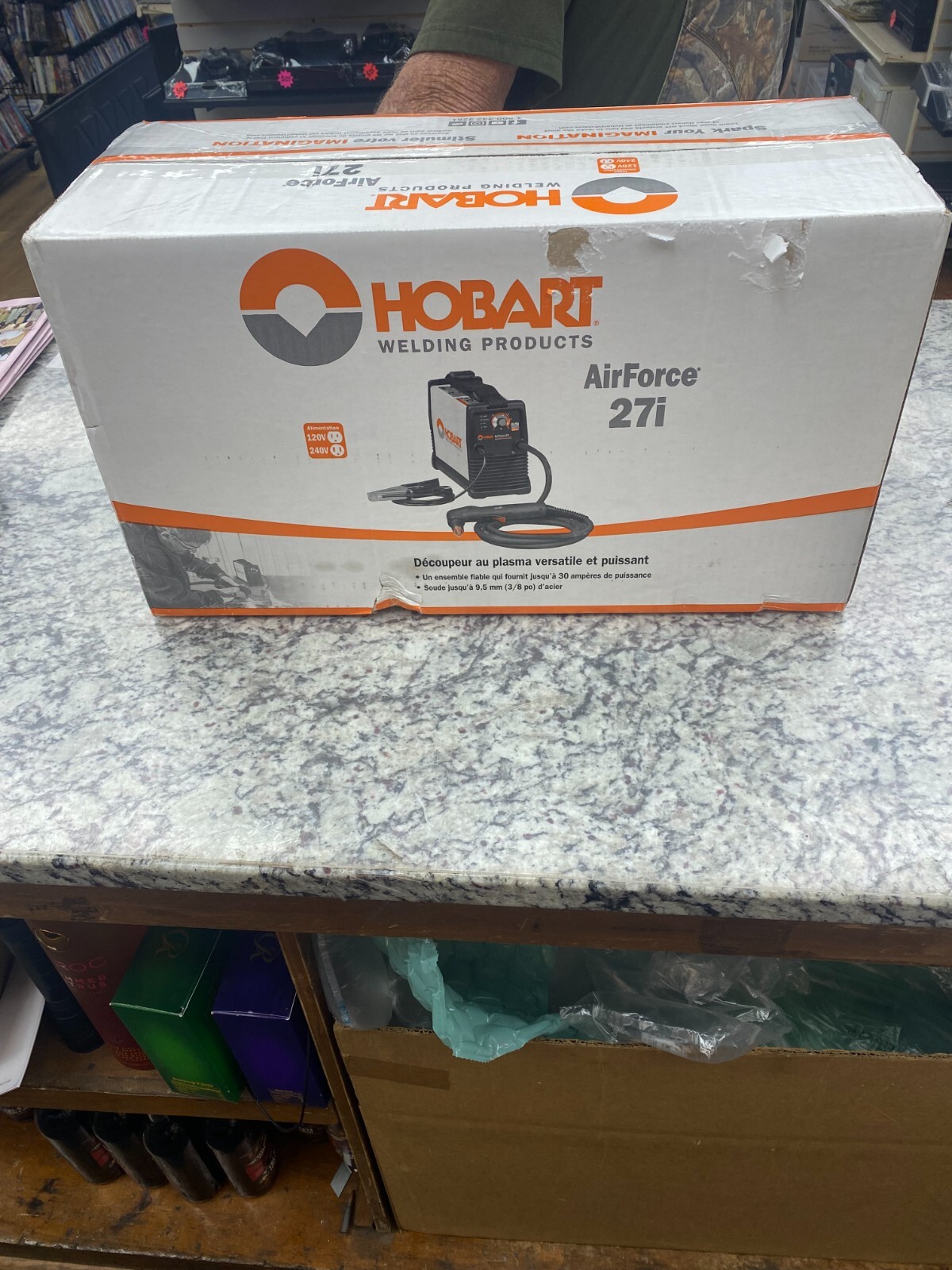 Hobart AirForce 27i Plasma Cutter with 12ft Torch - 500575 715959674829 ...
