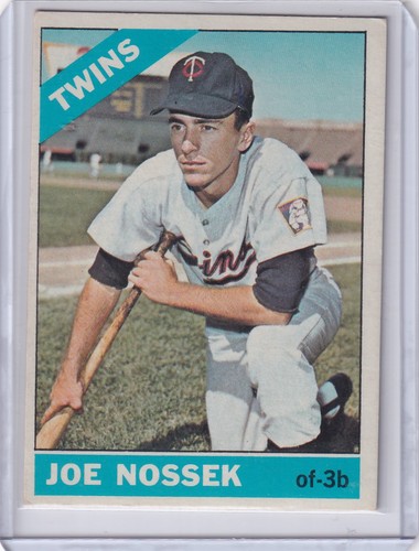 1966 Topps Baseball #22 Joe Nossek - Minnesota Twins | eBay