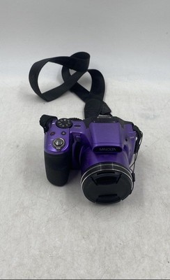 Minolta MN35Z Purple 20 Mega Pixel 35x Optical Zoom Digital Camera | eBay