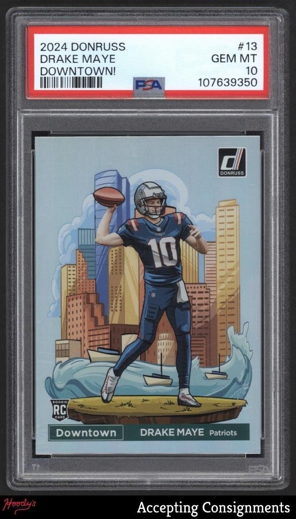 Hottest 2024 NFL Rookie Card Auctions