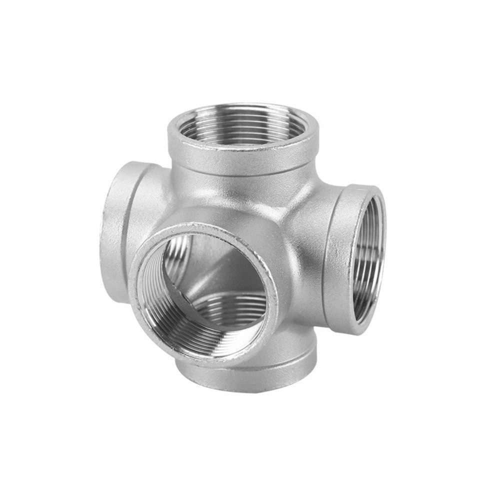 5 Way NPT Internal Threaded Fitting 304 Stainless Steel for Hydraulic Systems | eBay Australia