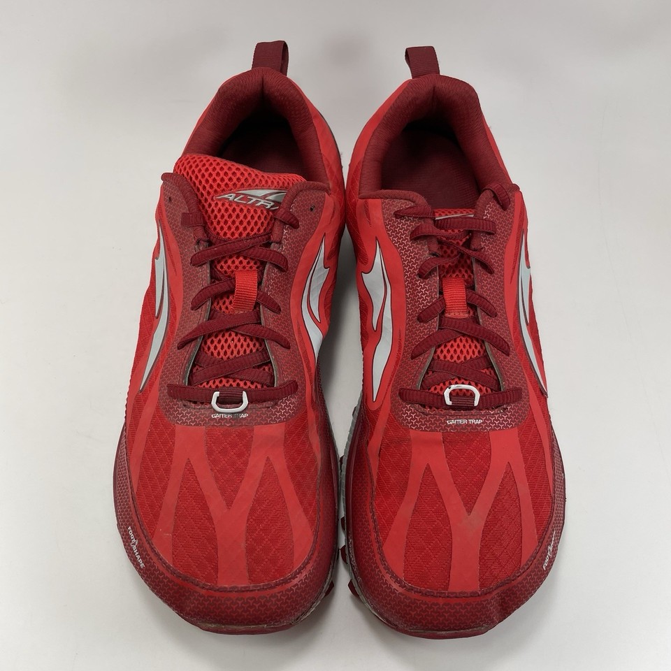 Altra Superior 3.5 Trail Running Shoes Mens Size 10 Red Athletic ...