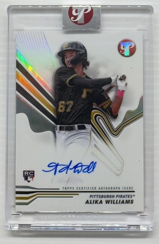 2024 Topps Pristine Alika Williams Auto RC Rookie #PA-AW | eBay
