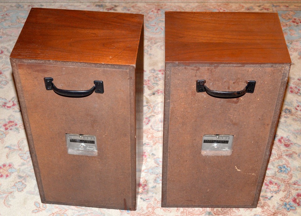 Restored KLH Model 20 Vintage Speakers | eBay