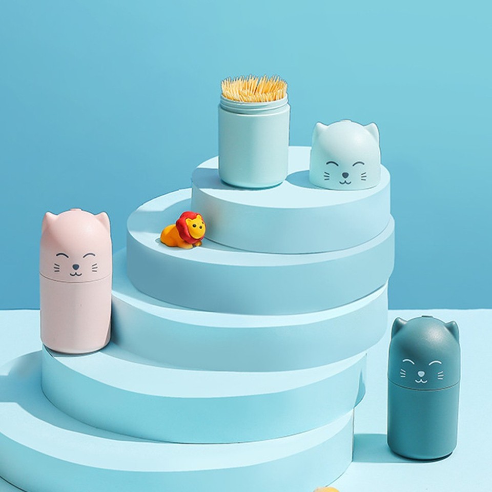 3 Pcs Cartoon Toothpick Bottles Organizers Boxes | eBay Australia