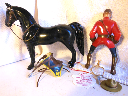 1950's.Lance O'Rourke Hartland western series Mountie Complete + custom ...