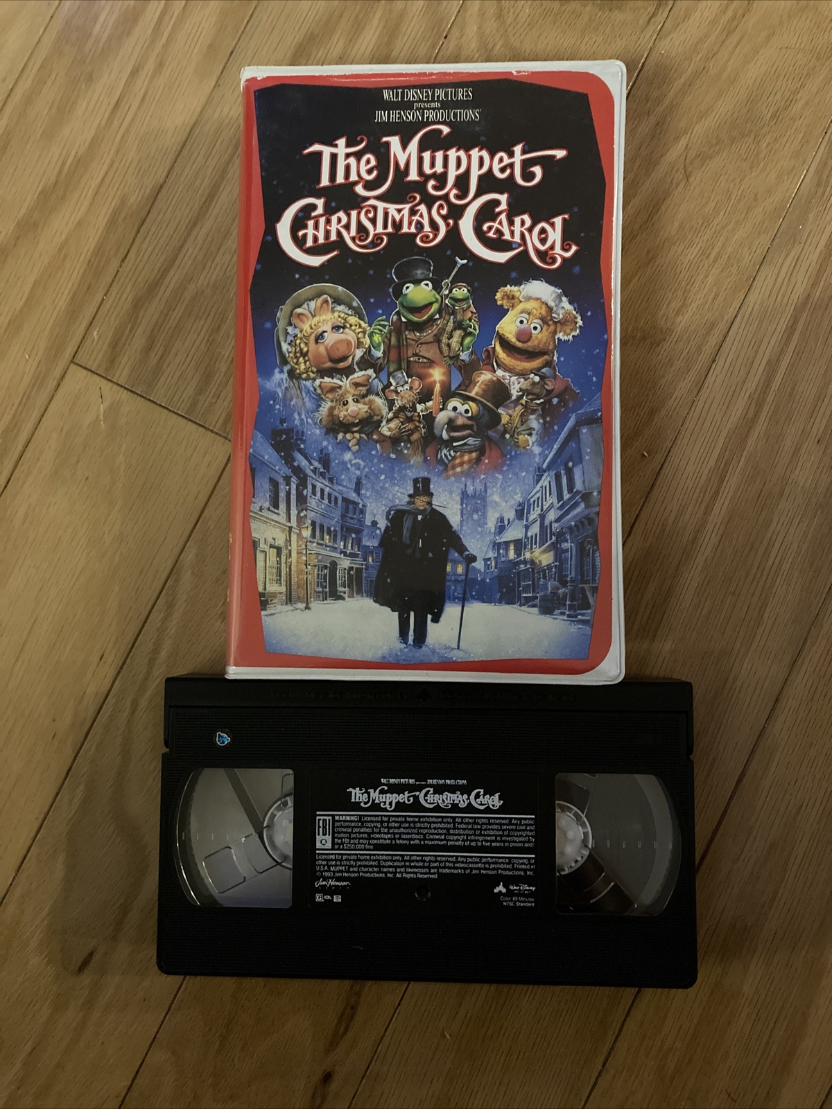 1993 Walt Disney The Muppet Christmas Carol VHS Video Tape | eBay