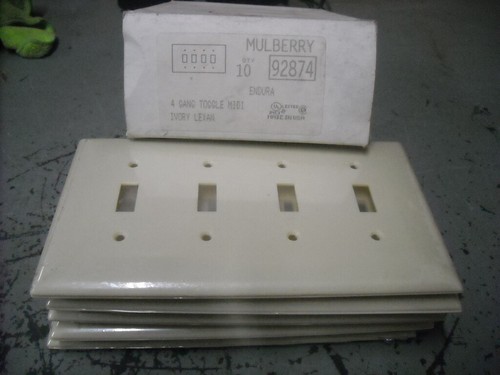 Mulberry 4 gang Switch Covers | eBay
