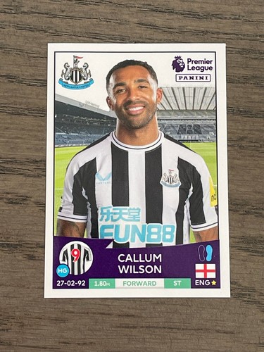 2023 Panini Premier League Stickers Callum Wilson #481 Newcastle United ...